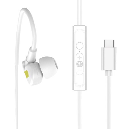 HEVIRGO 1PC P9 Type-C/3.5mm Plug Portable Subwoofer In-Ear Wired ...