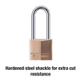 Master Lock 1-9/16 in (40mm) Wide Solid Brass Body Padlock with 2in ...