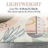 Moynesa 9'x12' Machine Washable Area Rugs,Pink Non-Slip Large Living ...