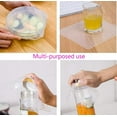 Magik Stretch Reusable Silicone Bowl Food Storage Wraps Cover Seal ...