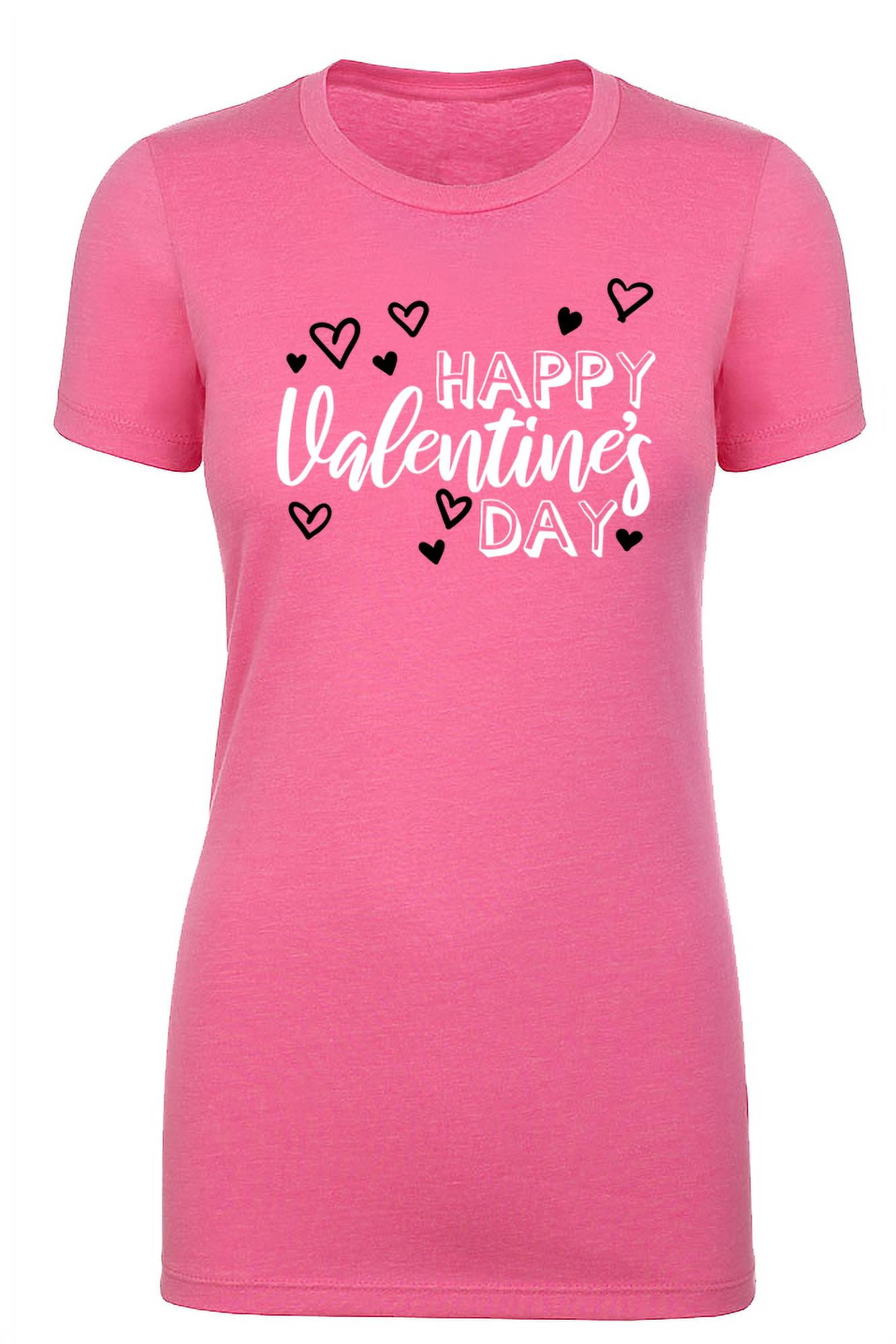 Woman's Valentine's Day T-shirts, Woman's Crew neck shirts, Valentines ...