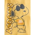 Peanuts Snoopy Toddlers' Graphic Tee with Short Sleeves, Sizes 12M-5T ...