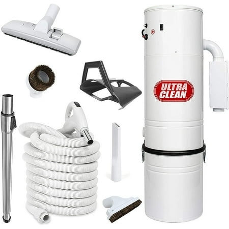 Ultra Clean Central Vacuum Package, Tangential Bypass Motor up to 7,500 ...