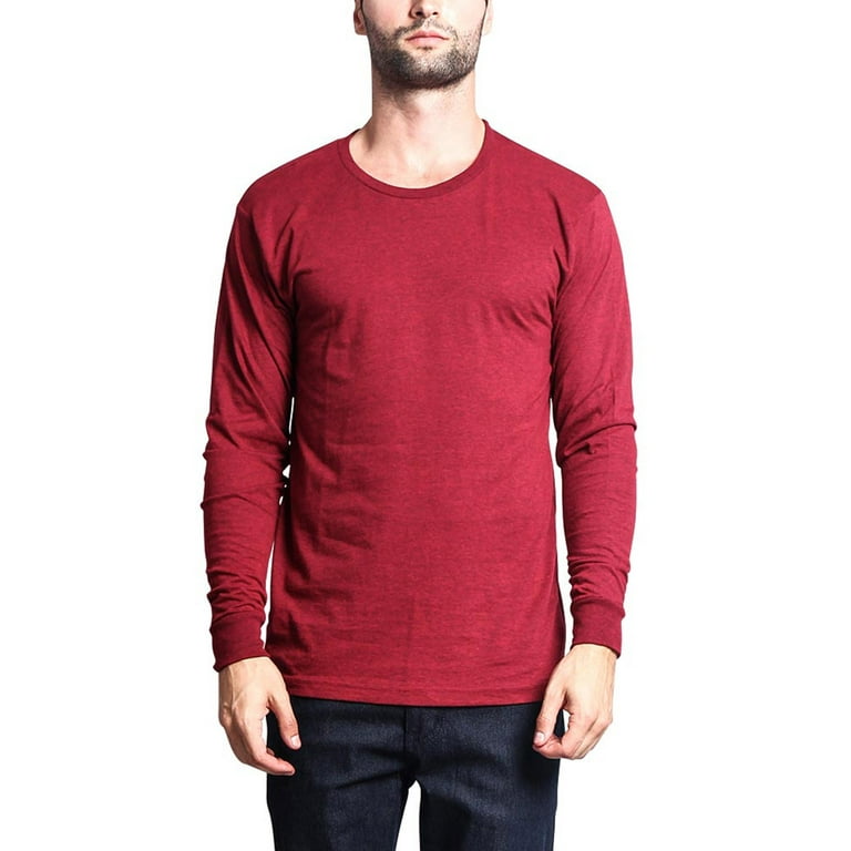 G-Style USA Men's Lightweight Cotton Blend Long Sleeve T G-Style USA Men's Lightweight Cotton Blend Long Sleeve T