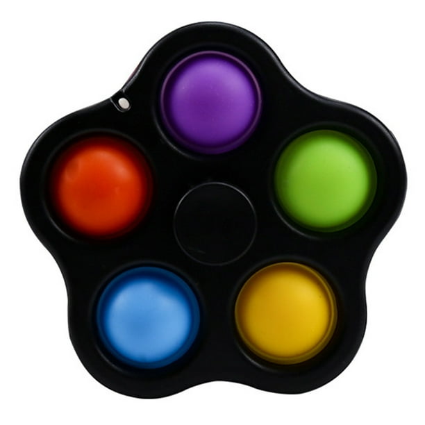 Mymisisa Dimple Fidget Toy Flower Push Bubble Sensory Autism Stress ...