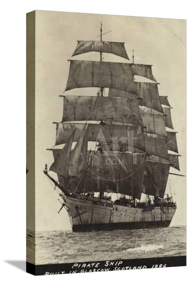Pirate Ship, Built in Glasgow, Scotland, 1886, World Culture Stretched ...