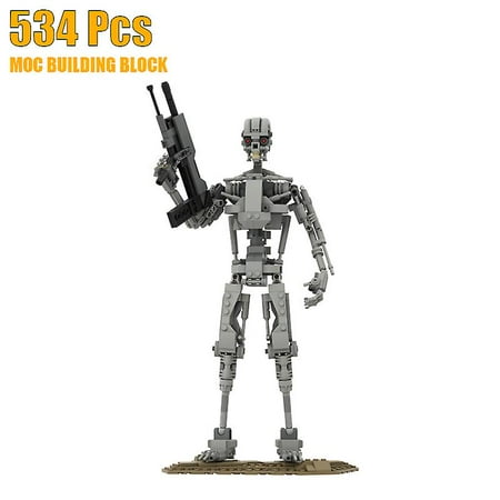 Terminator T-800 Cyberdyne Systems Model 101 Humanoid Robot With Pistol ...