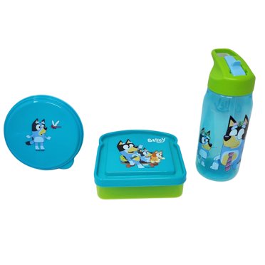 Bluey Preschool Lunch Box with Raised Bluey and Bingo Design, Insulated ...