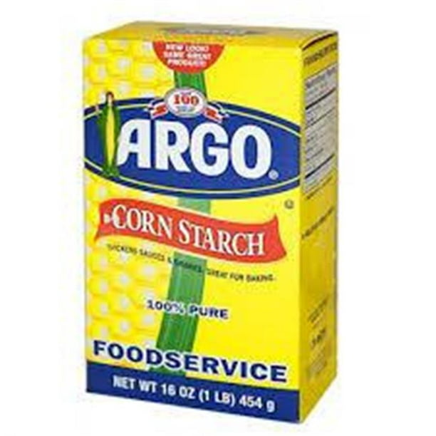 Argo Corn Starch 16Oz Box Jar - 761720071328 - Walmart.com - Walmart.com