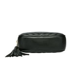 Daisy Rose Quilted Crossbody Handbag with Tassel - PU Vegan Leather ...