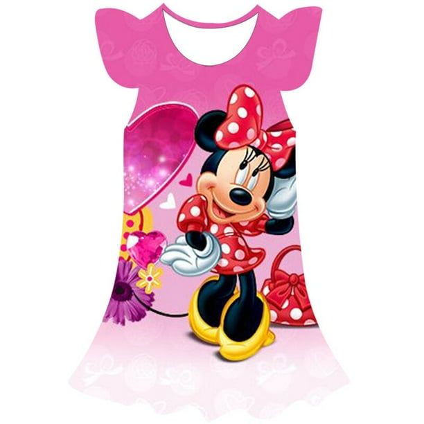 Mickey Mouse nouveaux enfants robes vêtements filles été Disney ...