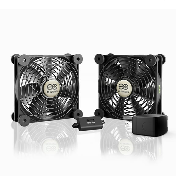 AC Infinity AXIAL 1225 Low Speed Fan Kit with Enclosed Motor, Thermal ...