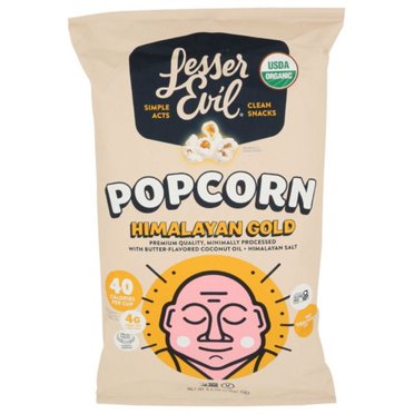 Lesser Evil Himalayan Gold Popcorn, 14 oz - Walmart.com
