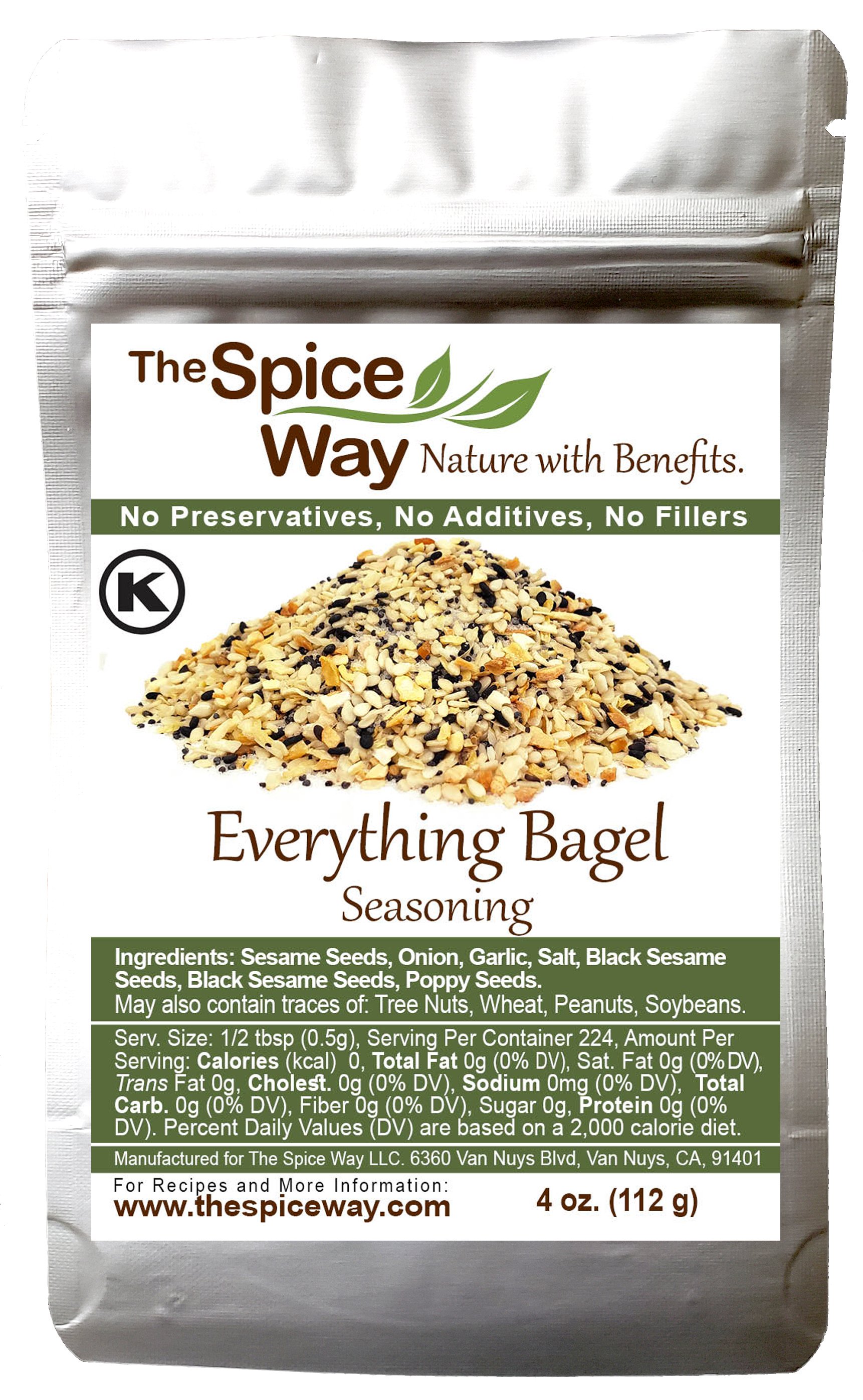 The Spice Way Everything Bagel Seasoning - European, Asian and American ...