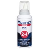 Mucinex® Sinus Sterile Saline Nasal Spray & Sinus Rinse, Non-Medicated ...
