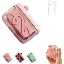 Quip Refillable Dental Floss Picks, Reusable Pick + Preloaded Dispenser ...