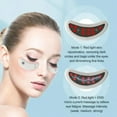 MHR Reusable Microcurrent Facial Device - Anti Aging Massage, Red Light Eye Patches for Dark ...
