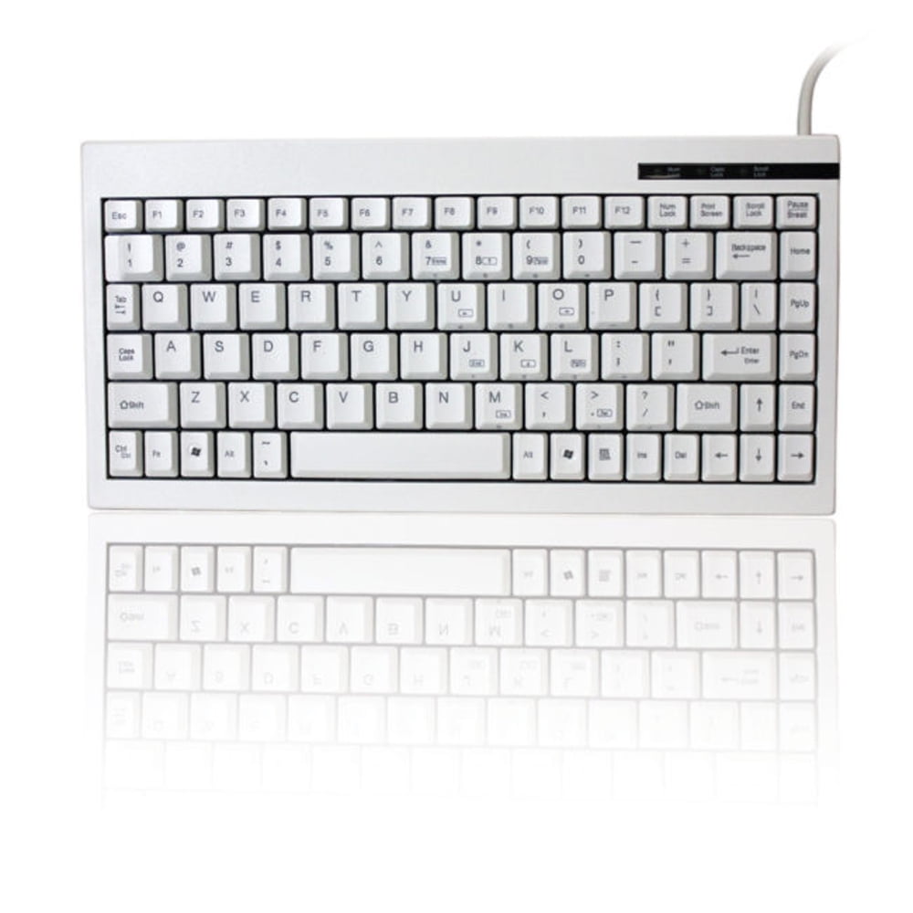 Adesso ACK-595PW – Mini Keyboard with Embedded Numeric Keypad (PS/2 ...