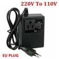 Voltage Converter Transformer 220V to 110V 200W Step Down EU Plug ...