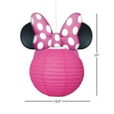Minnie Mouse Round Paper Lanterns, 3ct - Walmart.com
