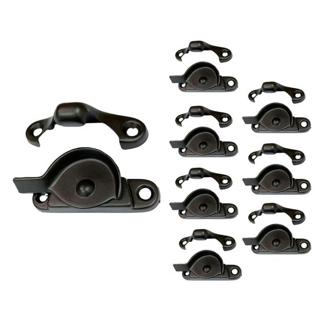 QCAA Zinc Die Cast Window Sash Lock, 2-7/16", Oil Rubbed Bronze, Made ...