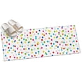 Colorful Polka Dot Seamless Rectangle Area Rug 2x6ft,Living Room Rug ...