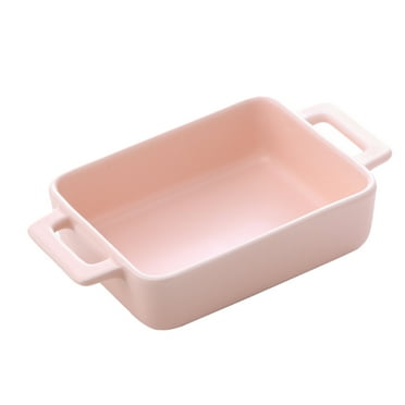 3-Piece Merlot Colored Mini Hearts Ceramic Baking Dish with Lid, The ...