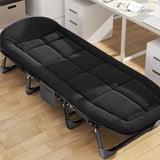 Jadona Adults Folding Sleeping Cot Guest Bed Heavy Duty Portable Cots ...