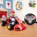 Super Mario Bros Remote Control Kart Racer Toy Car with Lights, Sounds ...