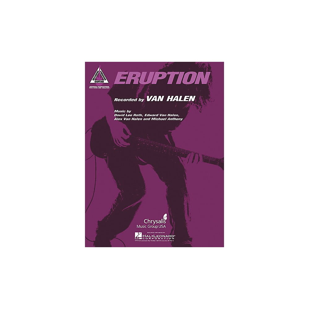Hal Leonard Eddie Van Halen Eruption Guitar Tab - Walmart.com