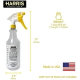 Harris Professional Spray Bottle 32oz 3-Pack, All-Purpose with Clear ...