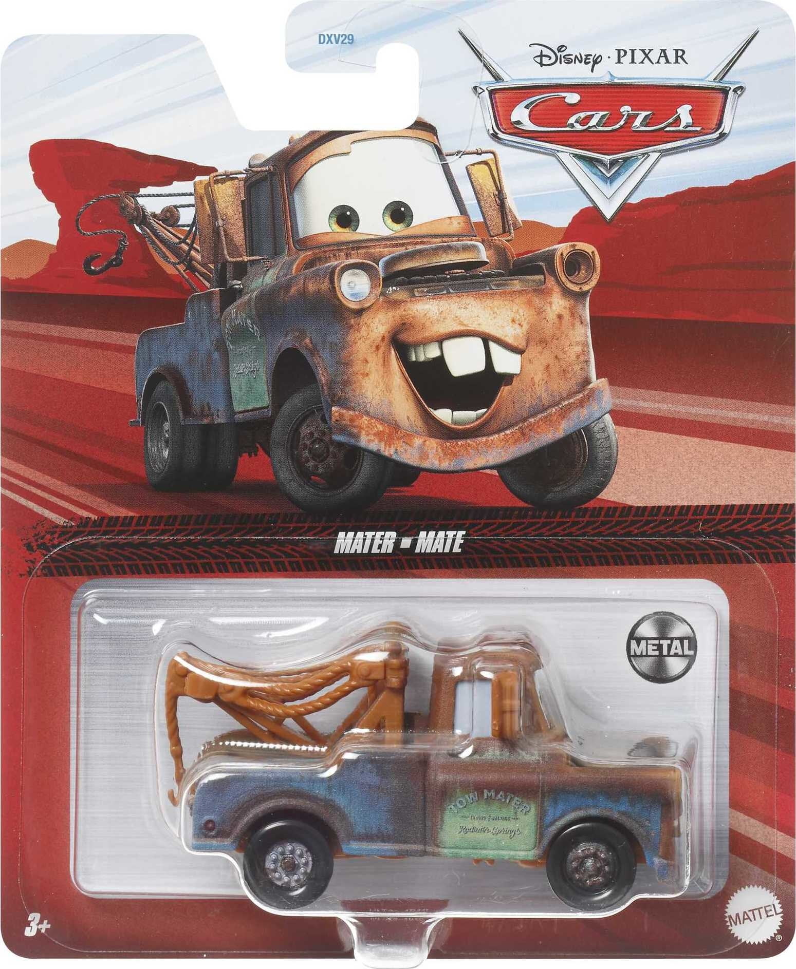 Disney and Pixar Cars Mater Die-Cast Character Car, 1:55 Scale ...