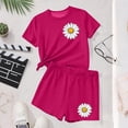 Cethrio Girls Summer Outfit Sets, Fashion Casual Crew Neck Short Sleeve ...