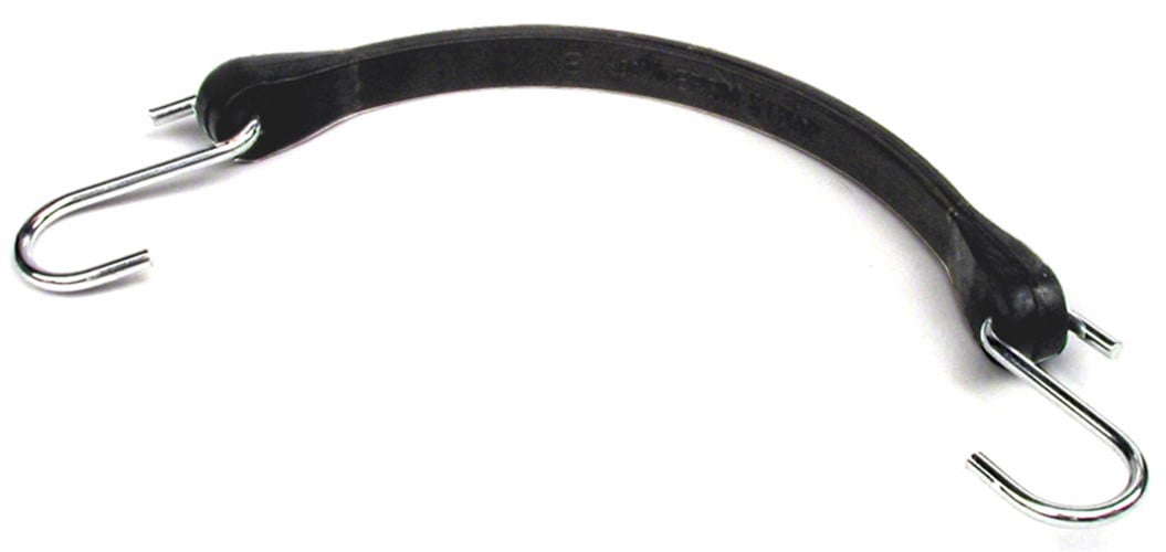 Cargoloc 62335 21 in. EPDM Rubber Strap with Steel Hooks, Black ...