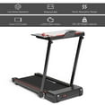 Goplus 2.25HP 3-in-1 Folding EXERCISE Treadmill W/Table Speaker Remote ...
