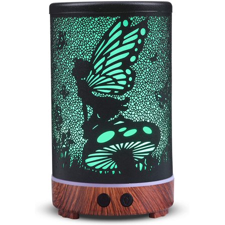 Essential Oil Diffuser, Ultrasonic Diffusers（Flower Fairy-200ml ...