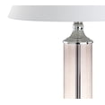 JONATHAN Y Astor 29" Glass LED Table Lamp, Smoked Gray (Set of 2 ...