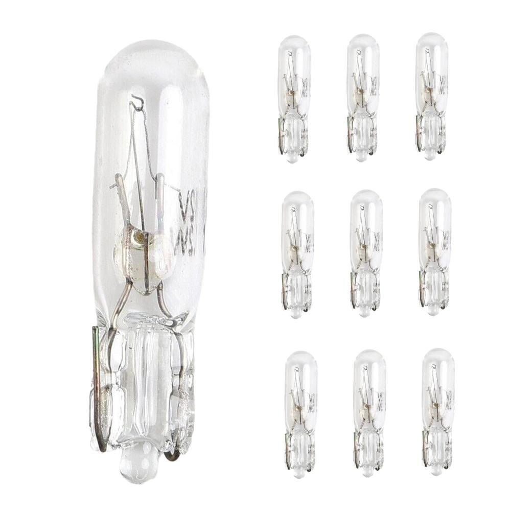 Halogen Bulbs | T5 286 Halogen Light Bulbs 1.2 Watt 2 Pin | Cluster ...