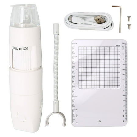 Mini Handheld Microscope, 50-100X Magnification 2 Million HD Wireless ...