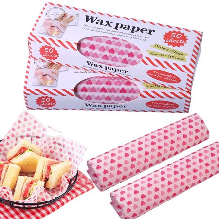 Square Hamburger Wrapping Paper for Food Picnic, Resistant Waterproof ...