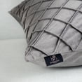 Phantoscope Velvet Series Pleated Checker Decorative Throw Pillow, 18 ... Phantoscope Velvet Series Pleated Checker Decorative Throw Pillow, 18 ...