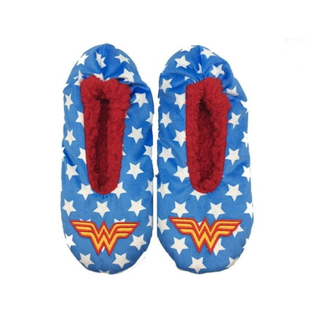 DC Comics Wonder Woman Logo Juniors Slippers - Walmart.ca