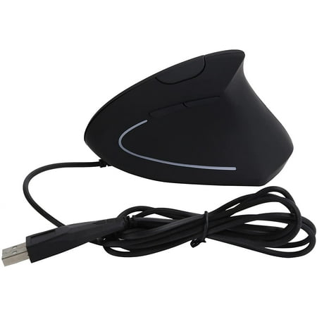 Computer USB Wired Optical Mouse Right Hand with 3-Level Adjustable ...