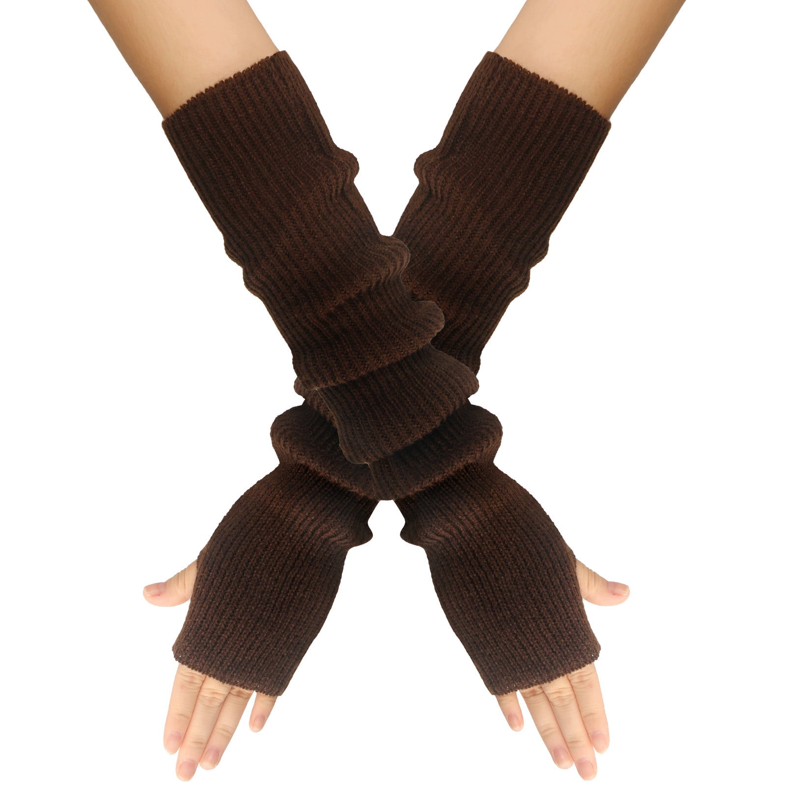 Click here for Unbranded Women Winter Wrist Arm Warmer Solid Knit... prices