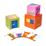 SmartGames Peek-A-Zoo Toddler's Animal Matching Game, Preschool ...