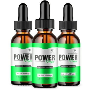 Power Drops Extra Strength Supplement PowerDrops Liquid Formula (2oz ...