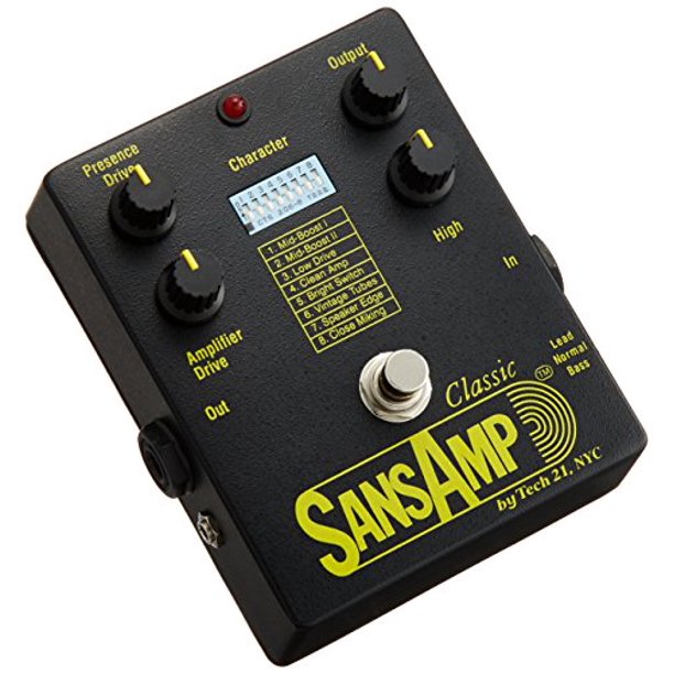 Tech 21 SansAmp SA1 Classic Amp Simulator - Walmart.com - Walmart.com