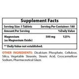 Nova Nutritions Magnesium Oxide 500 mg Pill, 180 Ct - Walmart.com