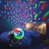 BrightSide Multicolor LED Disco Party Projector, Rotating Light Show ...