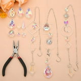 huart DIY Sun Catcher Making Kits with Crystal Beads for Ornaments ...